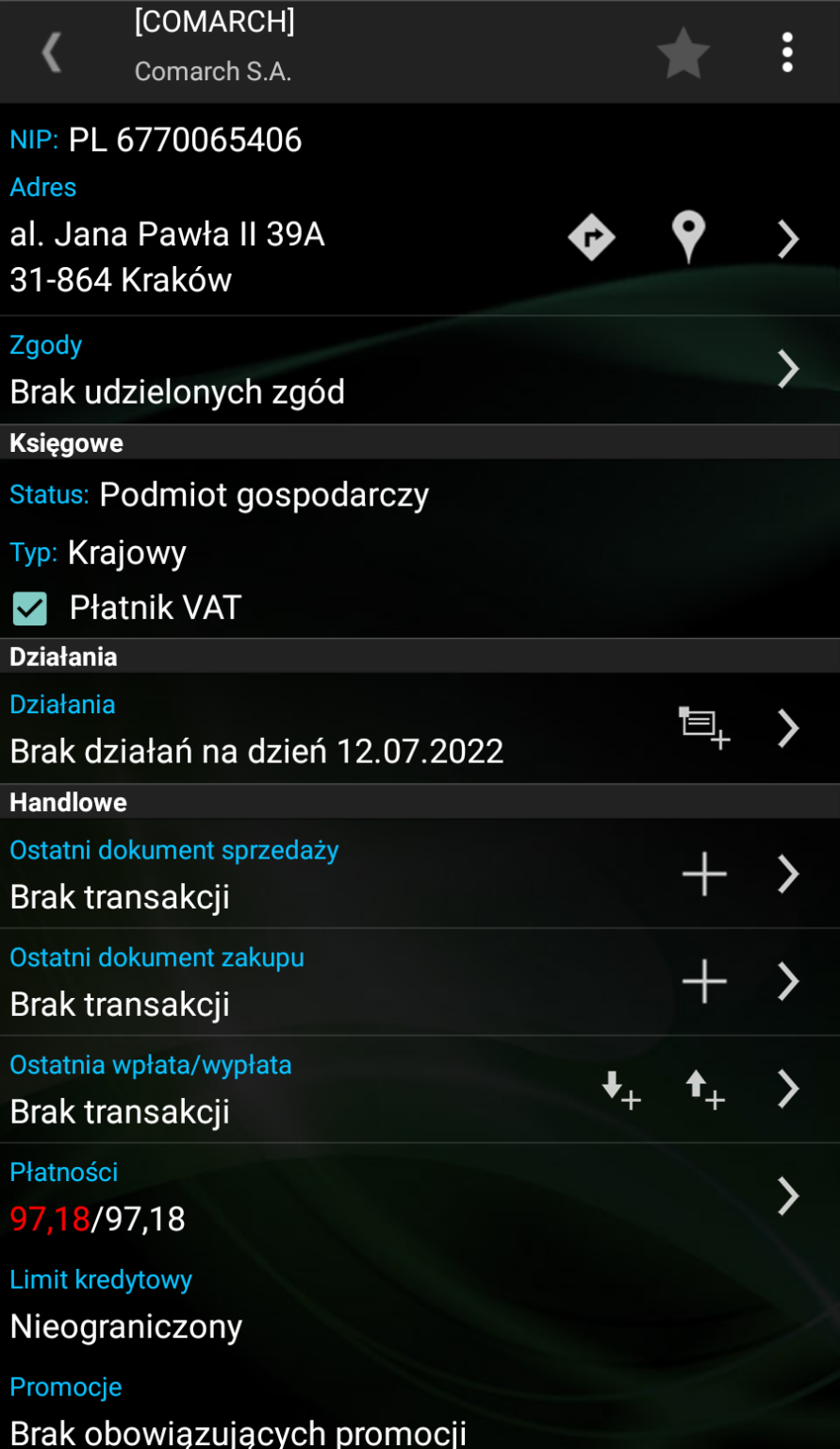 Zmiany funkcjonalne wprowadzone w Comarch Mobile w wersji 2022.2 – Baza ...