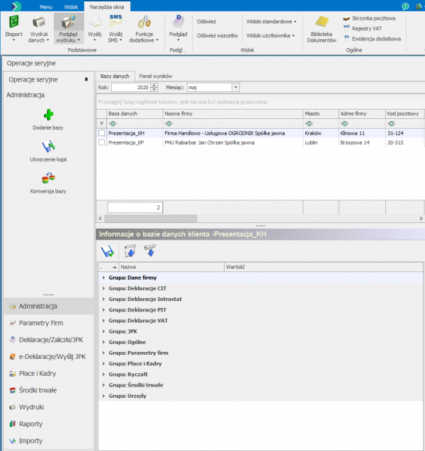 Użytkownik ma możliwość schowania paska menu. Ikona zwijania ...