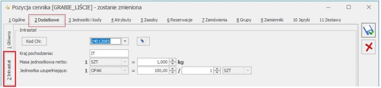 Deklaracja INTRASTAT – Konfiguracja – Baza Wiedzy programu Comarch ERP ...