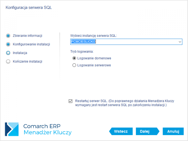 Instrukcja Comarch ERP Menadżer Kluczy – Baza Wiedzy programu Comarch ERP Optima