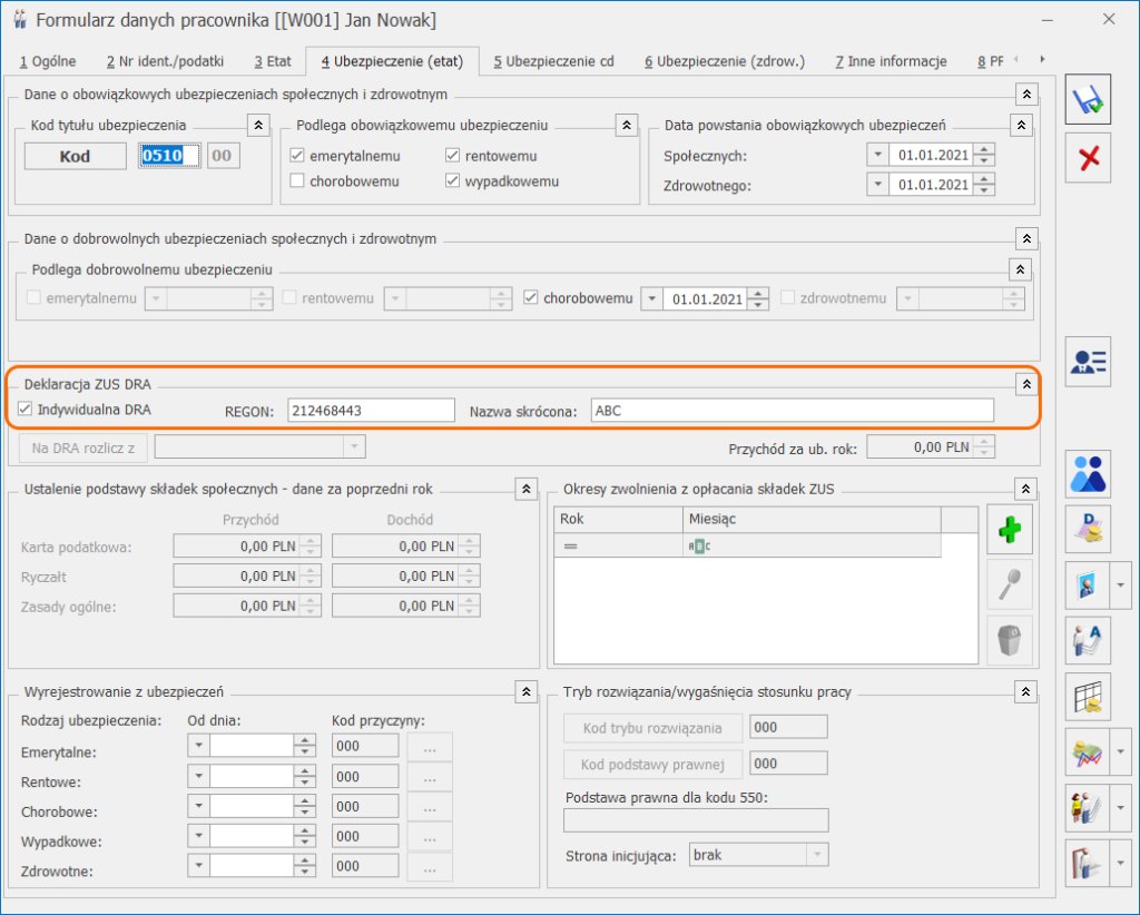 Płace i Kadry – Baza Wiedzy programu Comarch ERP Optima