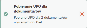 Odbiór UPO dla dokumentów wysłanych do KSeF – Baza Wiedzy programu ...