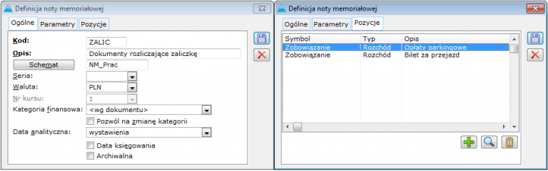 XL103 – Rozliczanie zaliczek pracownika – Baza wiedzy Comarch ERP XL