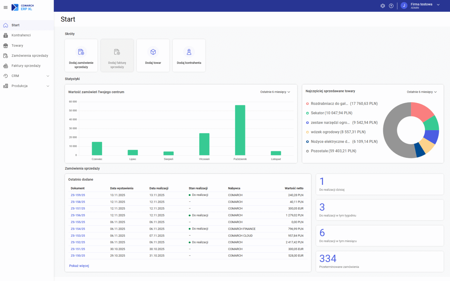 Comarch ERP XL – instrukcja instalacji oraz podręcznik użytkowania do ...